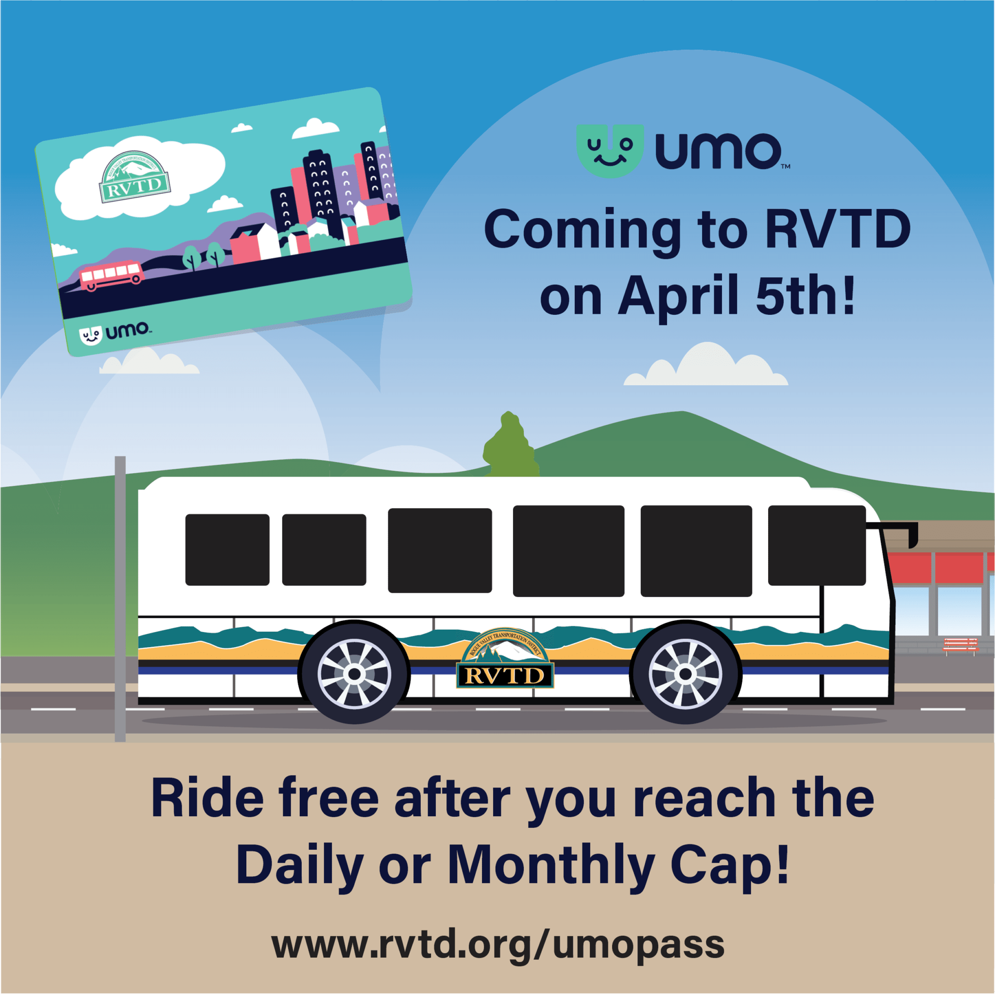 UMO Pass and Fare Capping arrive to RVTD! – Rogue Valley Transportation ...